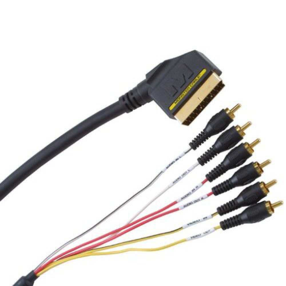 Köp Monster Cable SCART/6RCA 4M - Tele-Ha.se