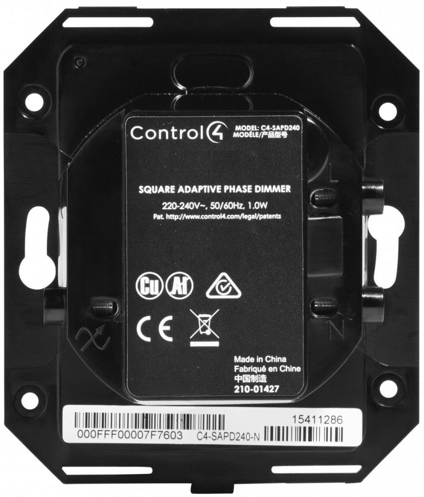 Köp Control4 Square Wireless Dimmer C4-SAPD240-N - Tele-Ha.se